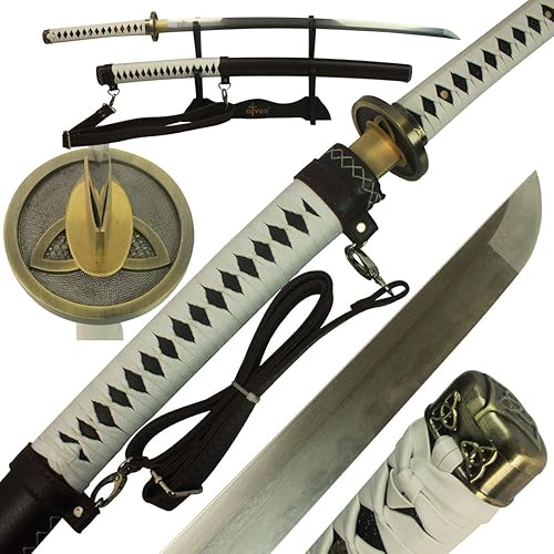 DTYES Michonne Sword Fully Functional Walking Dead Samurai Sword Real ...