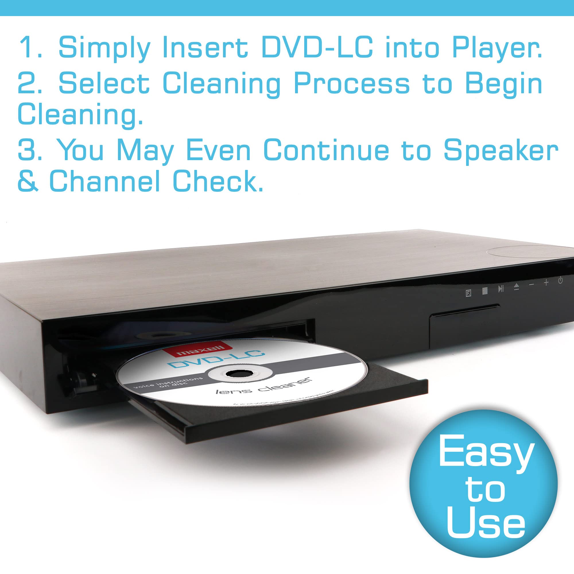 Mua Maxell – 190059, DVD Lens Cleaner with Microfiber Brush System - for Optimal Cleaning ...