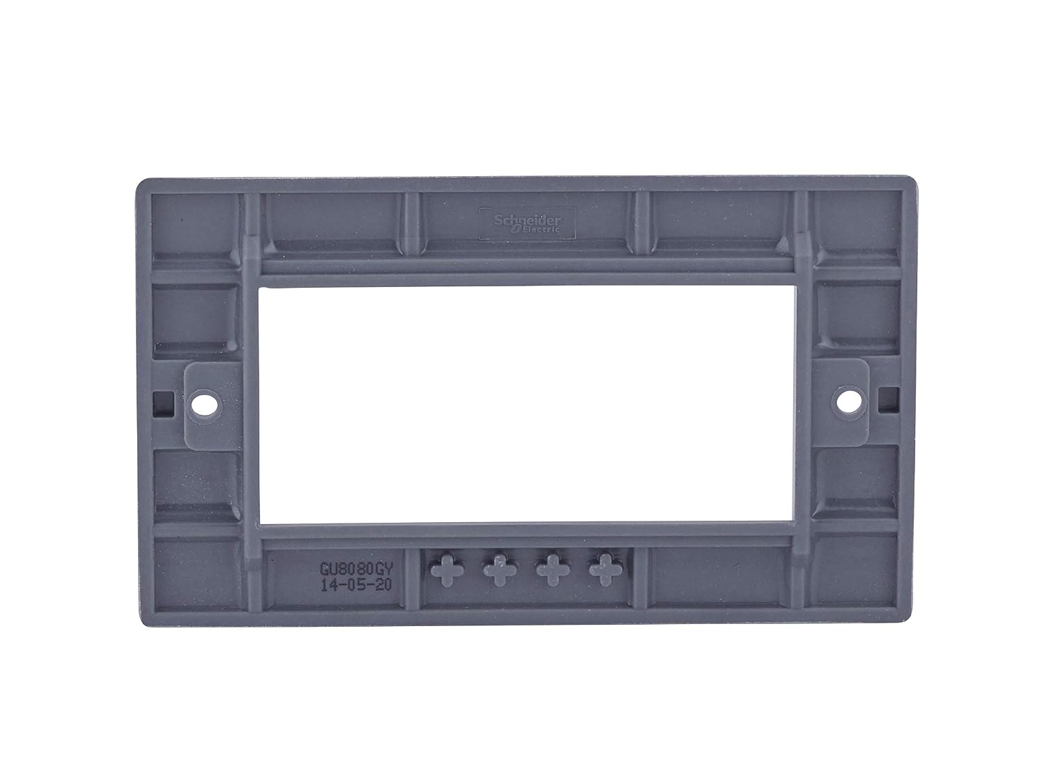 Schneider Electric Ultimate Part M – 4 Gang Euro Modular Plate ...