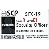 Amazon.com: SCP Foundation Secure Access Card Level 4: Toys & Games