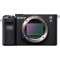 Amazon.com : Sony Alpha 7C Full-Frame Mirrorless Camera - Black (ILCE7C/B) (Renewed) : Electronics