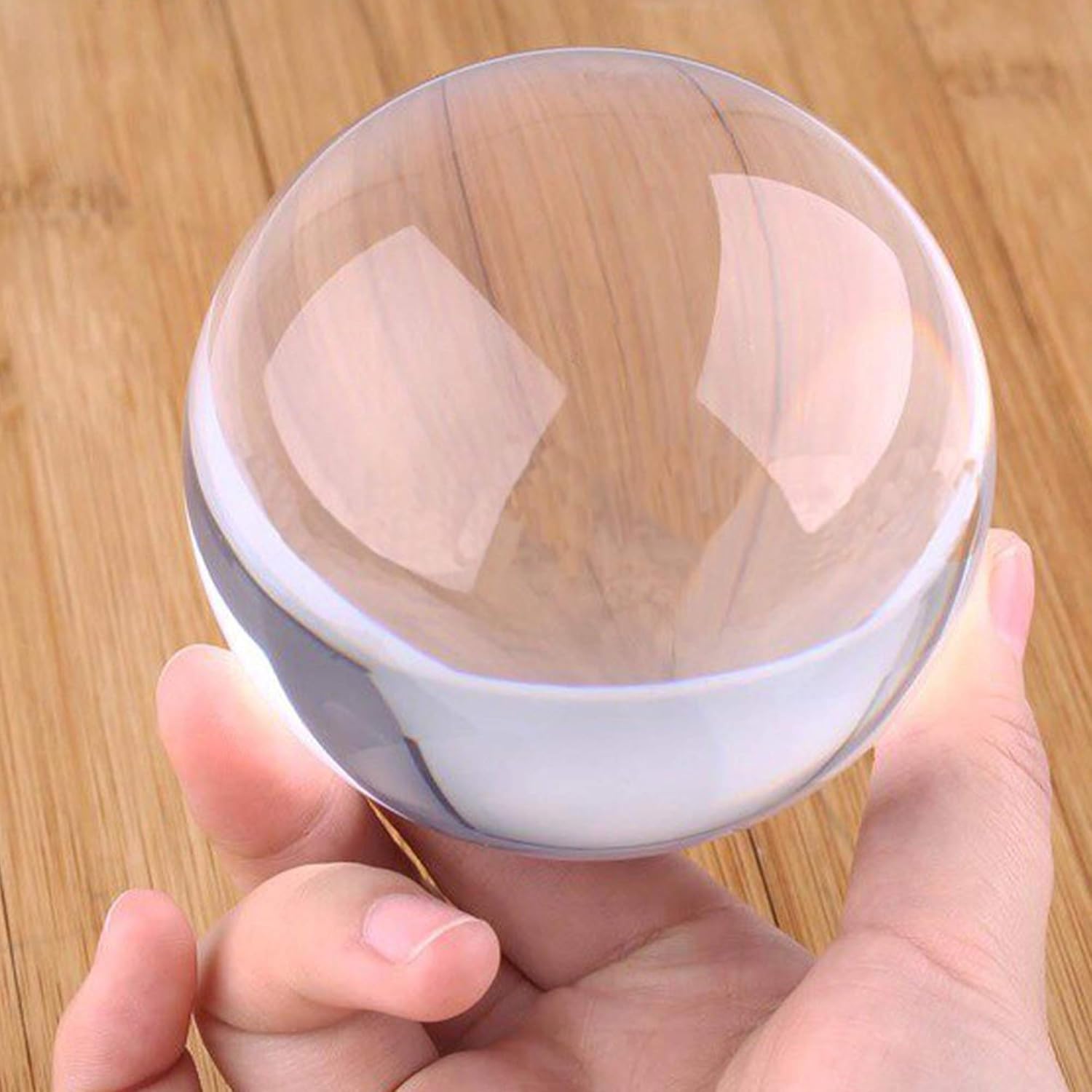 Juggle Dream 75mm Clear Acrylic Contact Juggling Ball – Transparent ...