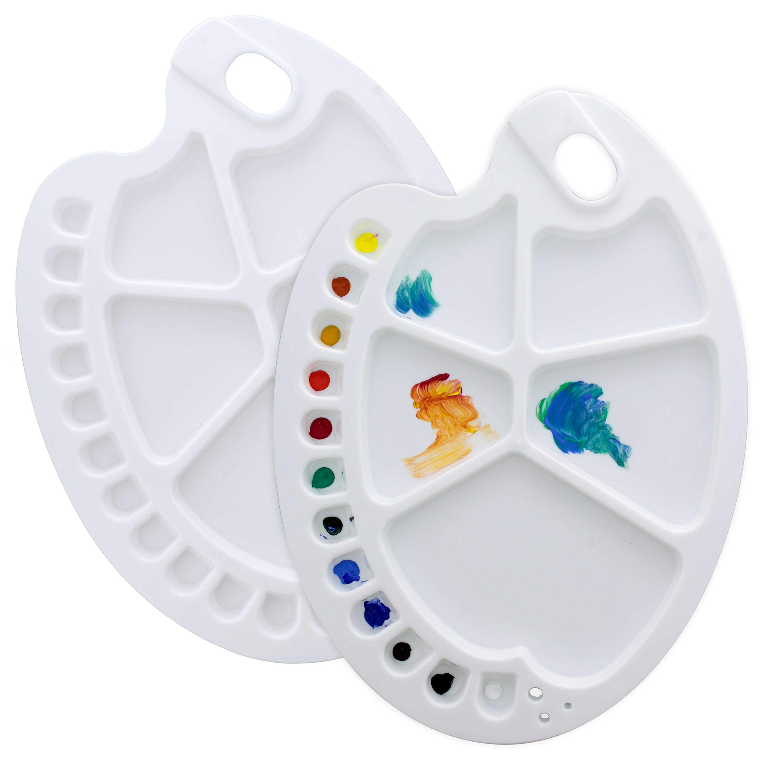 Mua U.S. Art Supply 17-Well Artist Painting Palette (Pack of 2 ...