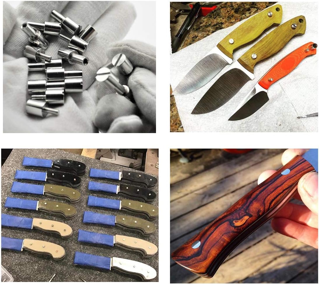 10 Sets/lot Corby Bolts Fasteners,EDC Knives Maker Screws,Tactics Lock ...