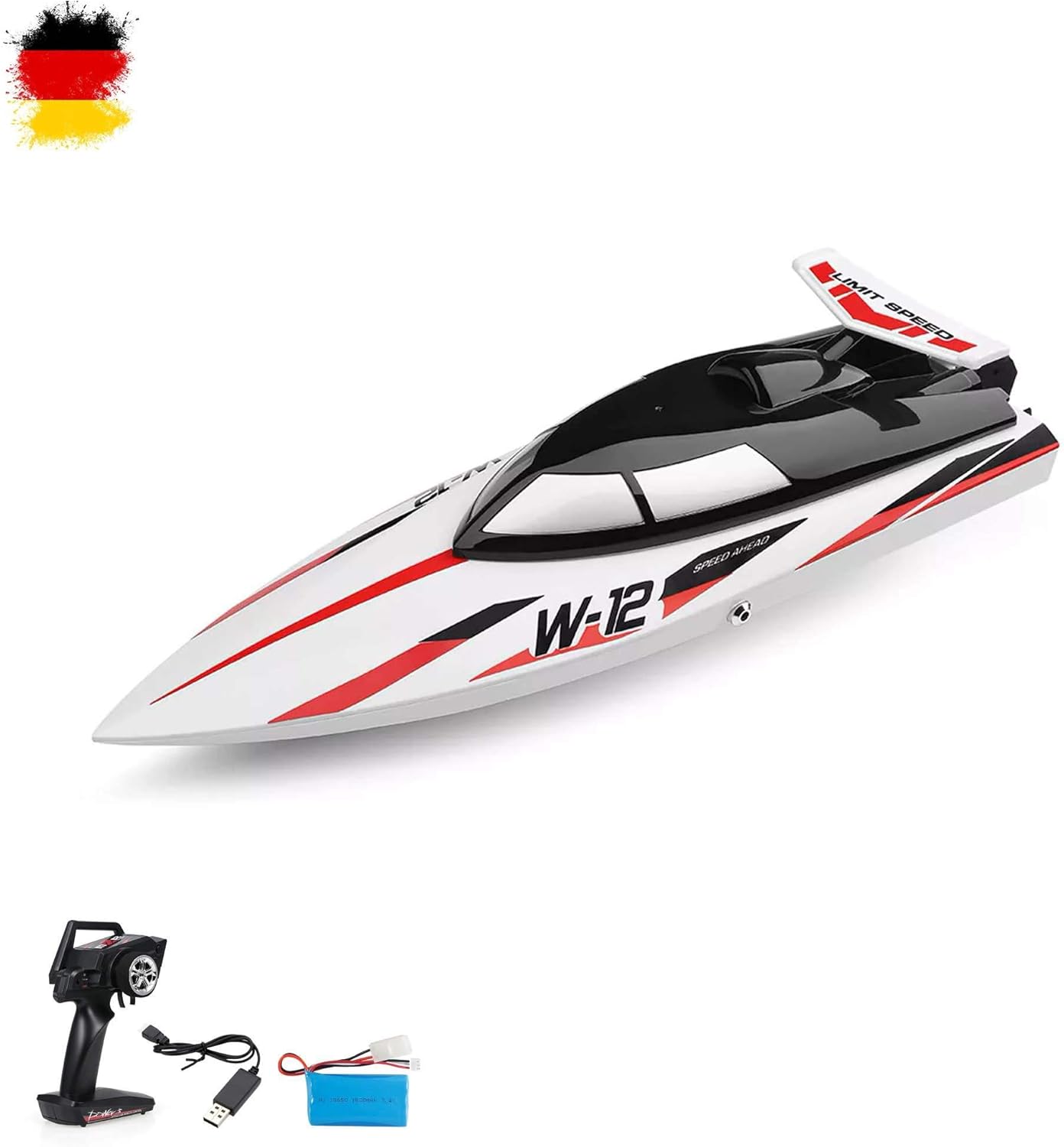 Highspeed RC ferngesteuertes Speedboot mit 2,4GHz digital ...