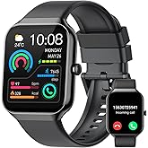 Amazon.com: IOWODO Smart Watch for Men Women - 1.85''HD Screen with ...