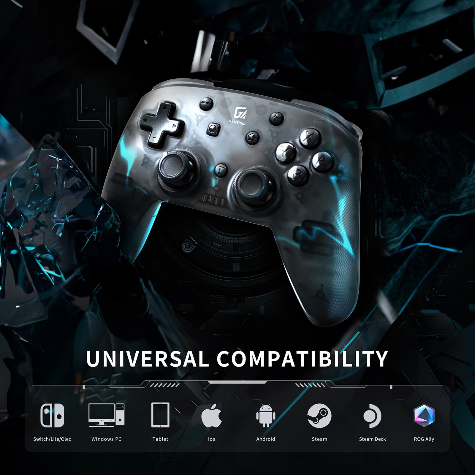 Mua GAME'NIR BLACK SYMMETRY Wireless Switch Controller, Ergonomic ...