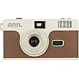 Amazon.com : Onn. Reusable 35MM Film Camera (Brown) : Electronics