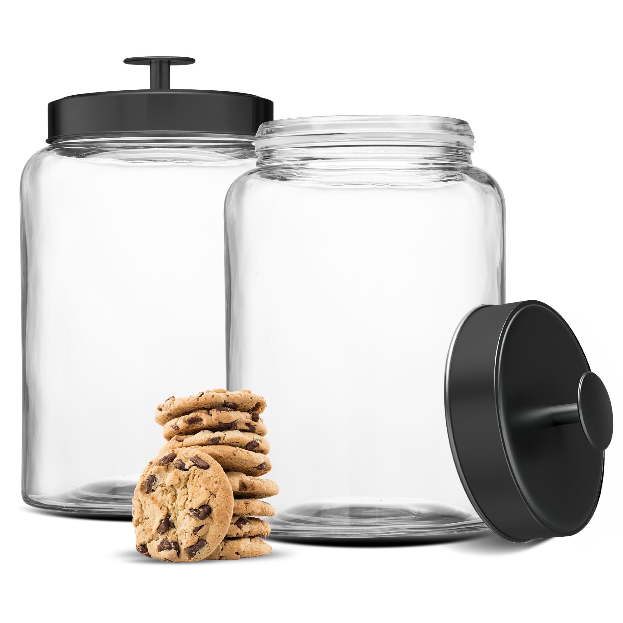 Mua Glass Storage Containers with Lids, Glass Jar with Lid, 1 Gallon ...