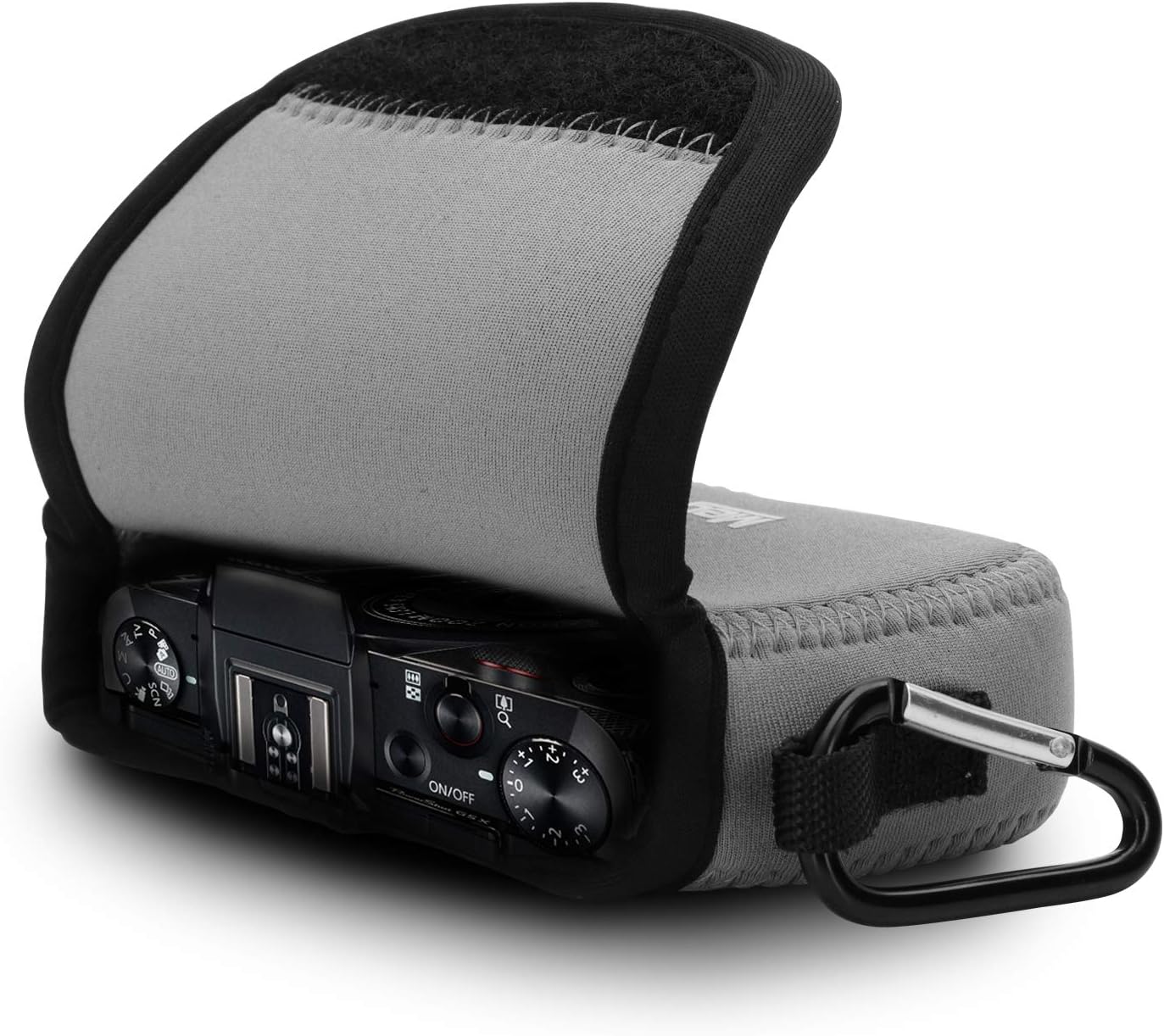 MegaGear MG685 Ultra Light Neoprene Case with Carabiner for Canon ...