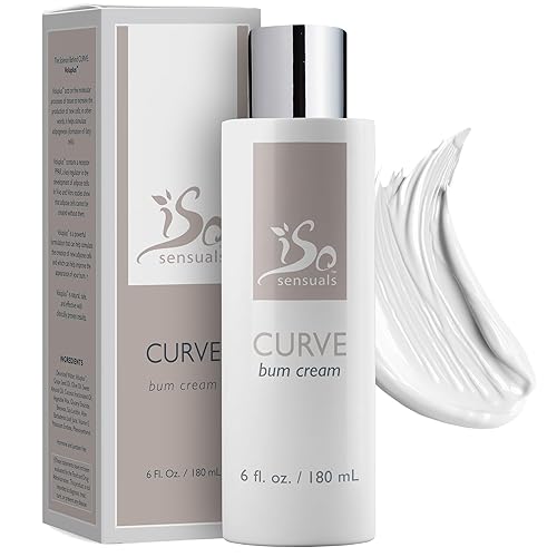IsoSensuals CURVE Butt Enhancement Cream - for Women and Men, Natural ...
