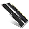 ORFORD Portable Wheelchair Ramp 6FT, 72''L×28.74''W Handicap Ramps, Non ...