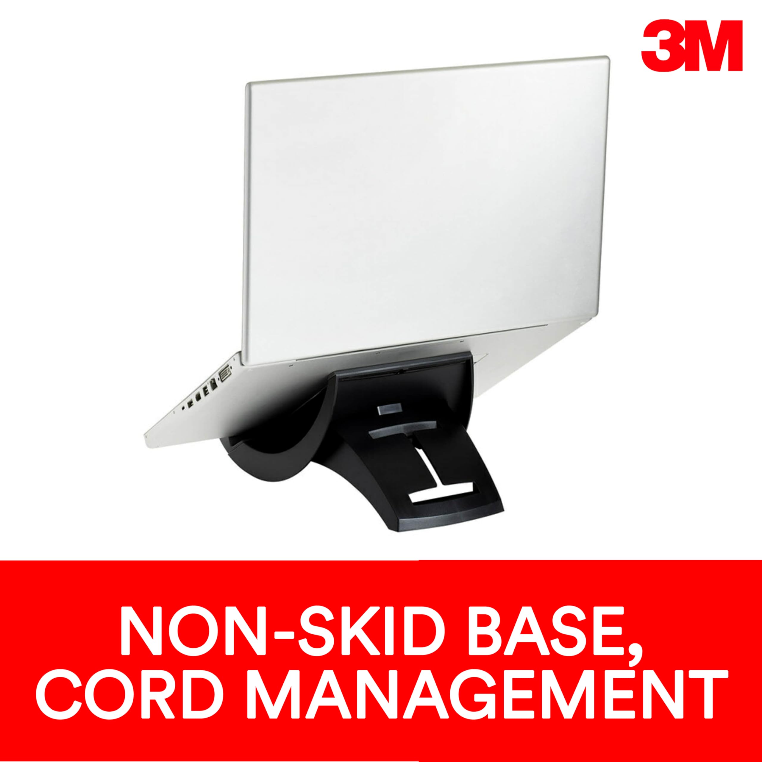 3M Laptop Stand, Raise Screen Height To Reduce Neck Strain, Vertical ...