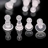 Amazon.com: Impenetrable Soft Silicone Earring Backs for Pierced Ears ...