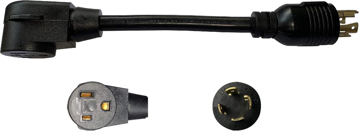 Amazon.com : ONETAK NEMA L14-30P to 6-50R 240V 30 Amp Twist Lock 4 ...