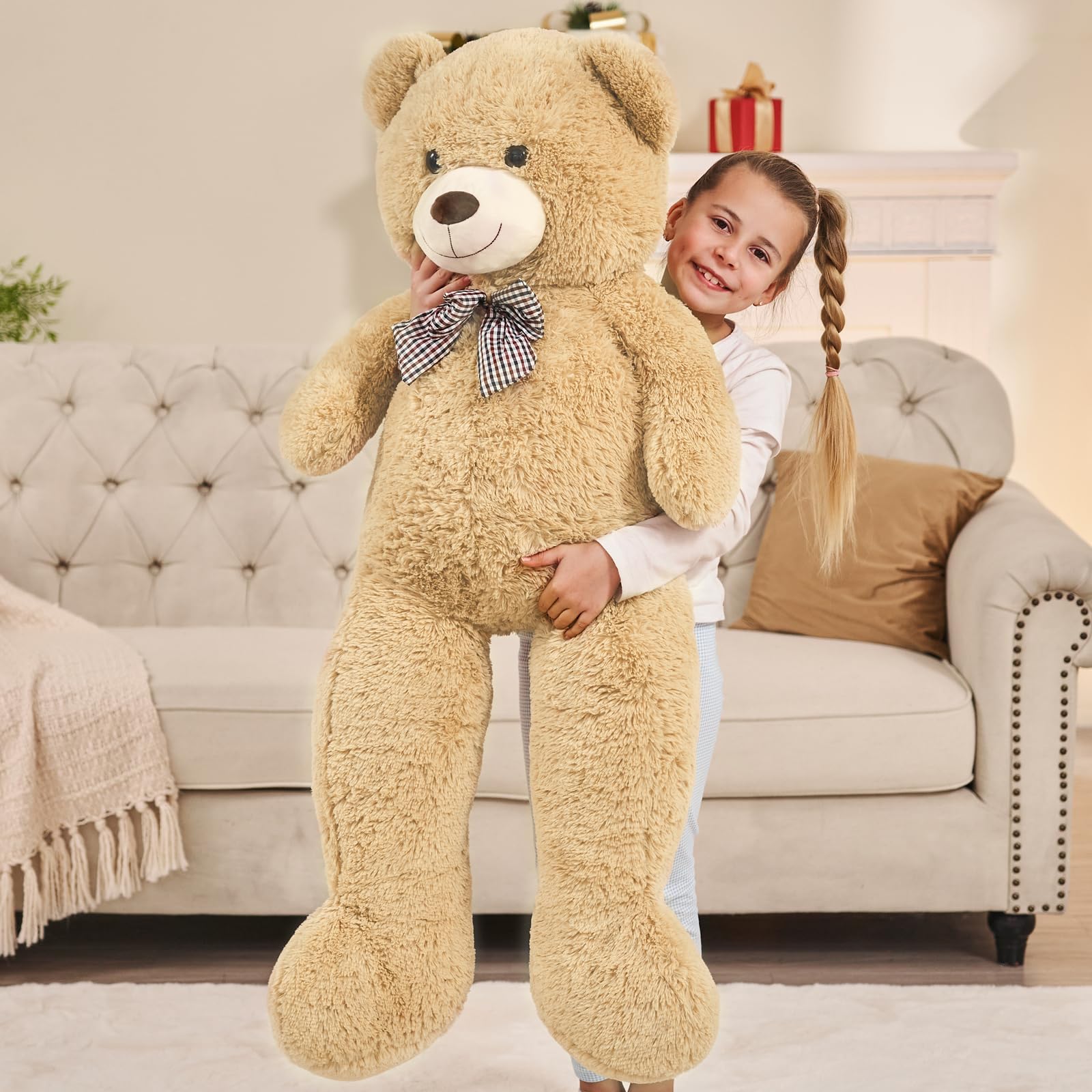 Mua MaoGoLan Giant Big Teddy Bear 4 Feet 47 inch Life Size Tan Plush ...