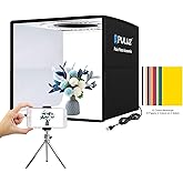 Amazon.com : Mini Photo Studio Box, 9 x 9 Inches Shooting Tent Kit ...