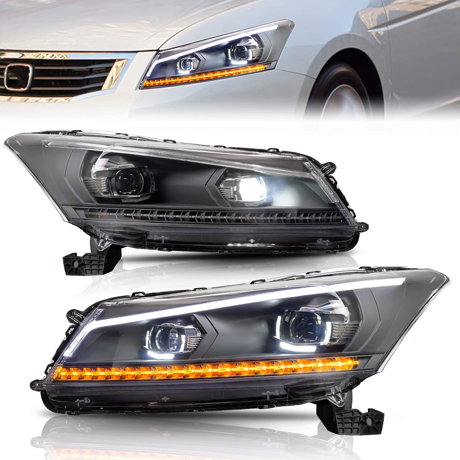 Mua LUYUN Honda Acdo 8th Generation Inspire Cp3 Headlight, Flowing ...
