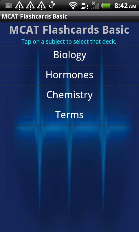 MCAT Flashcards Basic:Amazon.com:Appstore for Android