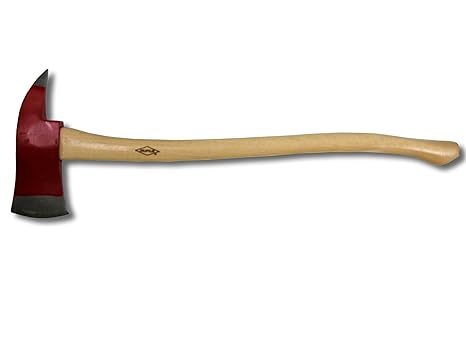 Nupla 06205 6 lbs Pick Head Fire Axe with 28" Hickory Handle: Camping ...