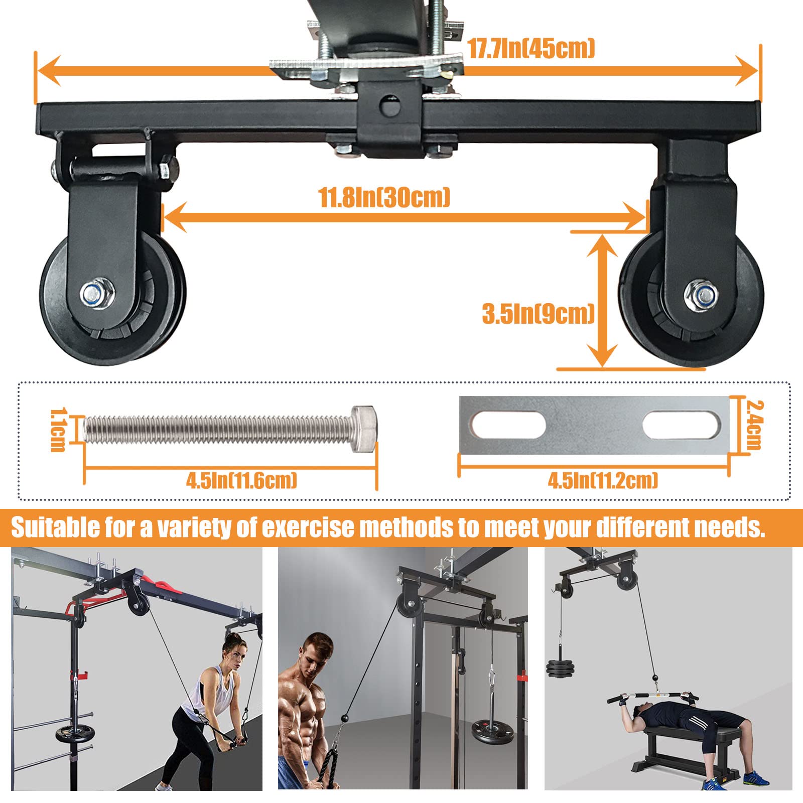 Mua KORIKAHM Upgraded Cable Pulley System, LAT Pull Down Machine for ...