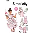 Amazon.com: Simplicity Sewing Pattern 5226 Child Dresses, A (3-4-5-6-7 ...