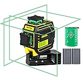 Firecore 360° Green Self-Leveling Cross Line Laser Level with ...