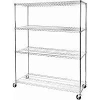 Amazon.com: Seville Classics UltraDurable Heavy Duty NSF Solid Steel ...