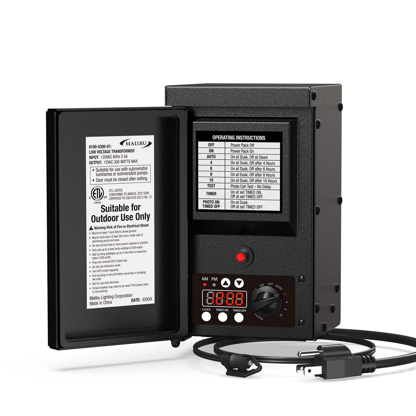 Mua Low Voltage Landscape Transformer 300W Low Voltage Landscape ...