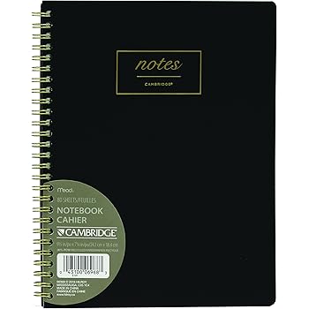 Cambridge Quick Notes Planner/Business Notebook, 9-1/16 X 11, 80 Pages ...