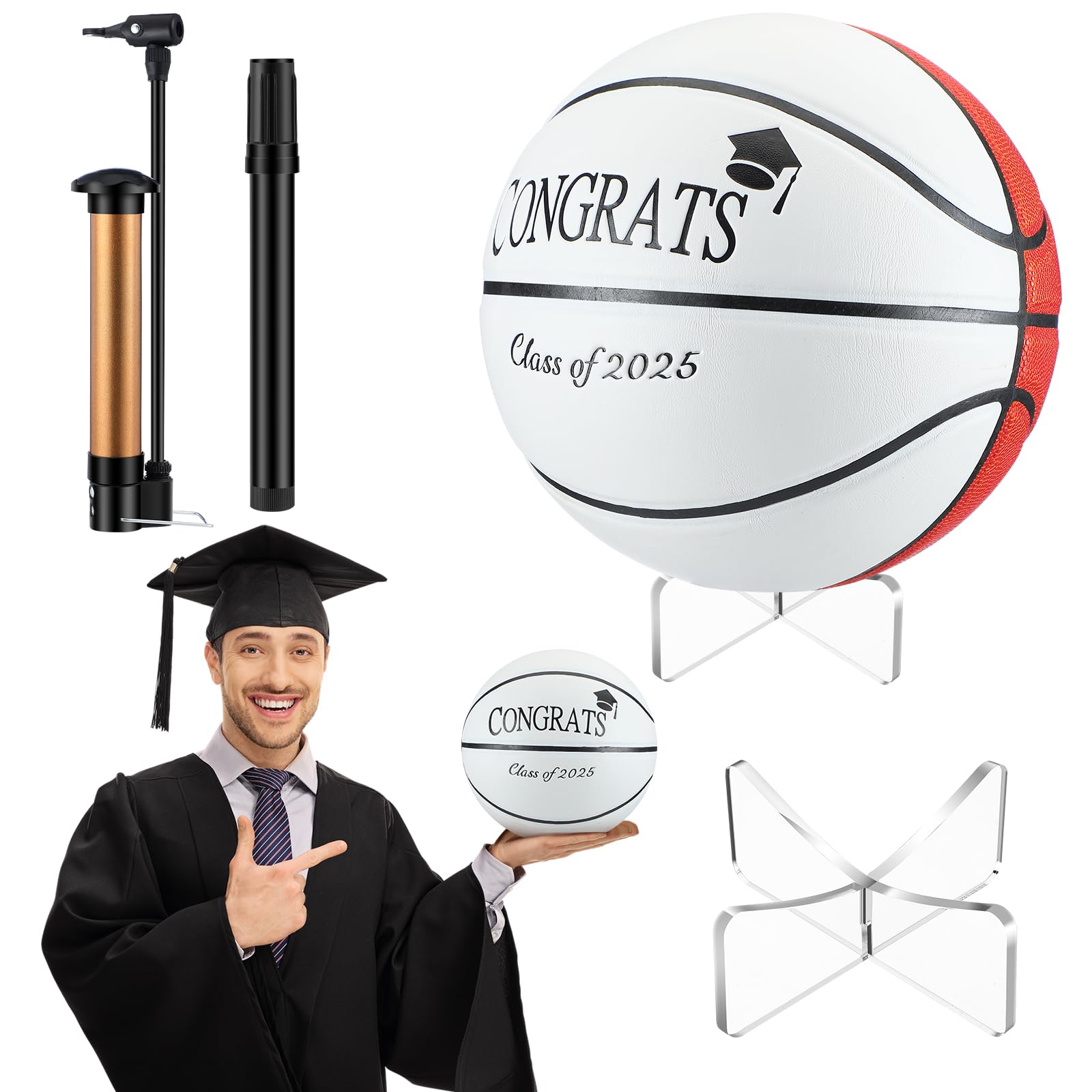 Liliful 2025 Graduation Autograph Basketball Senior Night Basketball ...