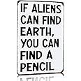 Amazon.com: Smilelife Students Teachers Gift If Aliens can Find Earth ...