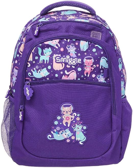 Smiggle Backpack 'Snaps' Classic Junior (Purple) : Amazon.co.uk