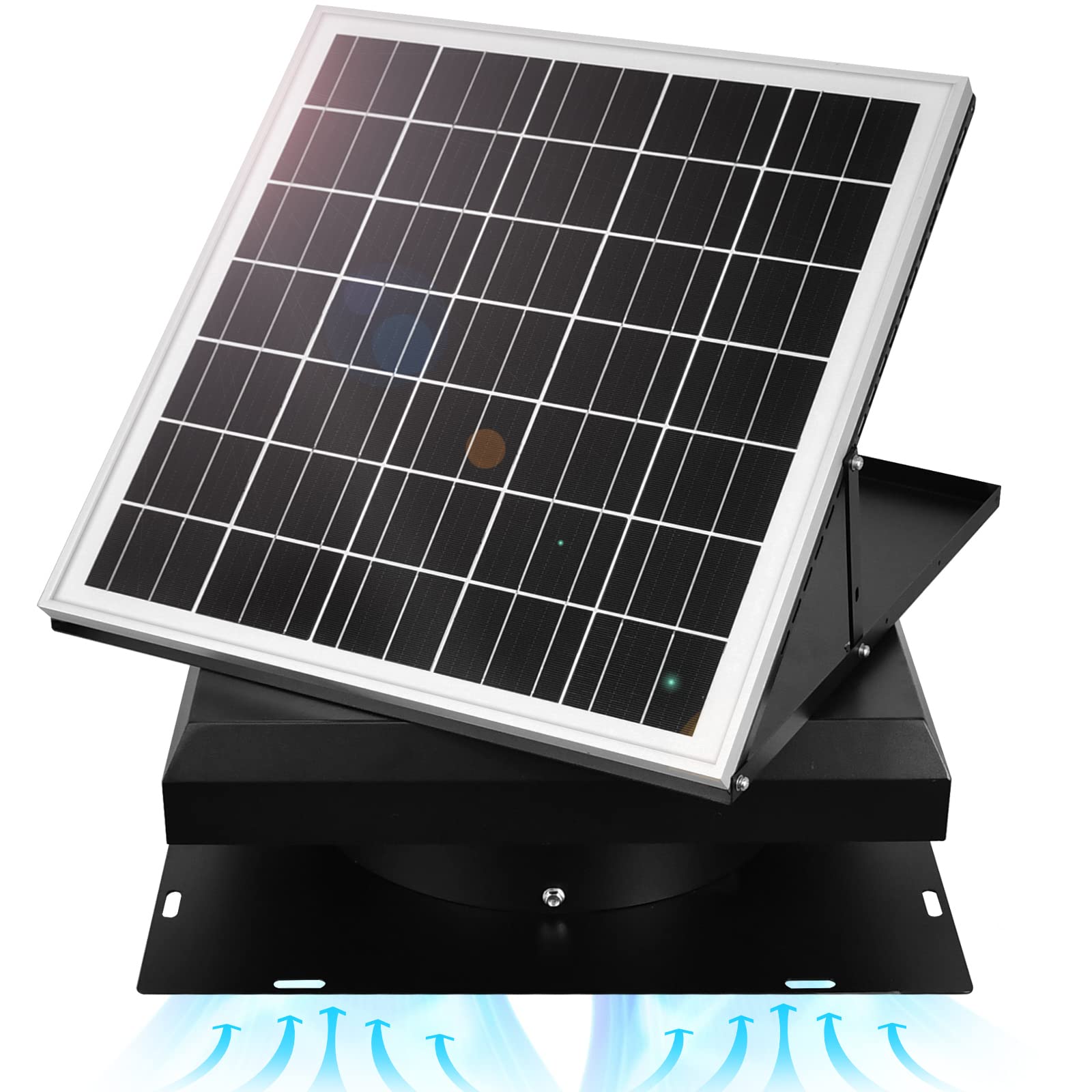 Mua 32 Watt Solar Attic Fan Solar Powered Roof Exhaust Fan Up To 3000 ...