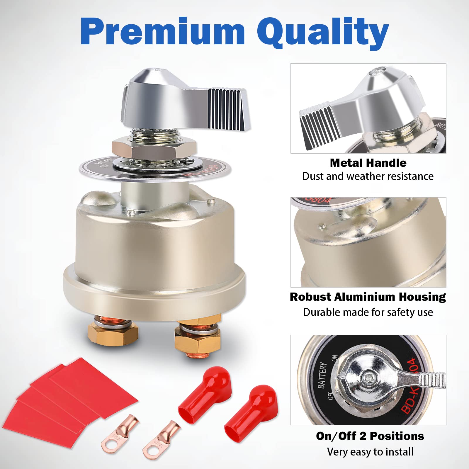 Mua 300A High Current Master Battery Disconnect Switch, 12-48V Power ...