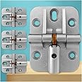 ANTEISI Adjustable 180 Degree Locking Hinges,Zinc Alloy 180 Degree Drop ...
