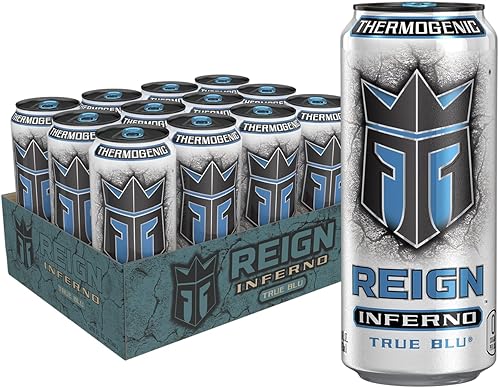 Reign Inferno True Blu, Thermogenic Fuel, Fitness and Performance Drink ...