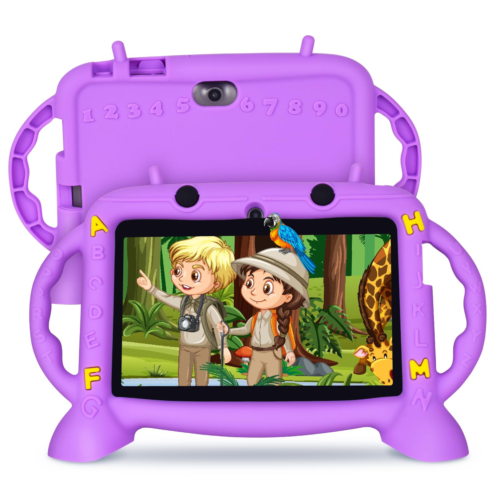Kids Tablet, 7 inch Tablet for Kids 2-10, Educational Learning Toddler ...