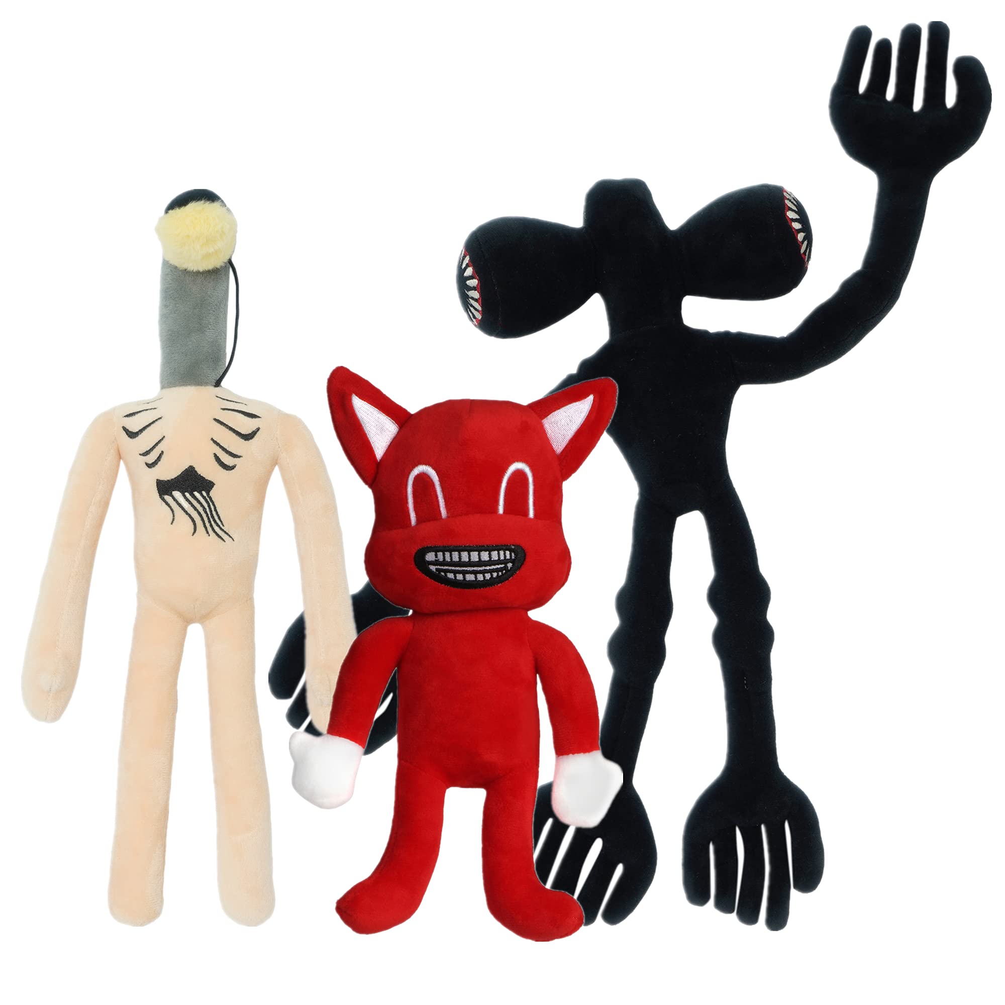 Mua Zazzer SCP Plush Set, Lamp Light Head Plush+Monster Head Plush+Red ...