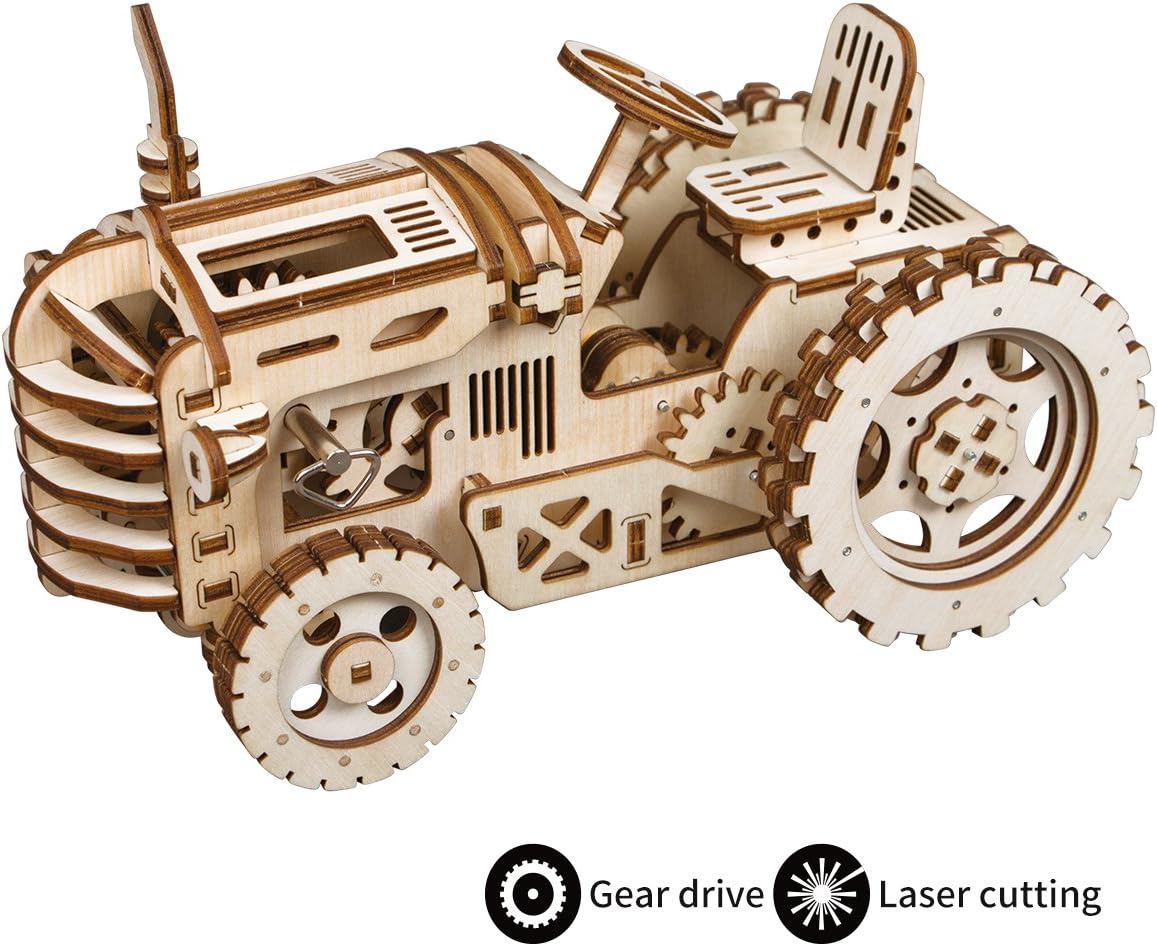 ROBOTIME 3D Jigsaw Puzzle Construction Set DIY Mechanical Model Build ...