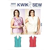 Amazon.com: Kwik Sew K3586 Shirts Sewing Pattern, Size 1X-2X-3X-4X ...