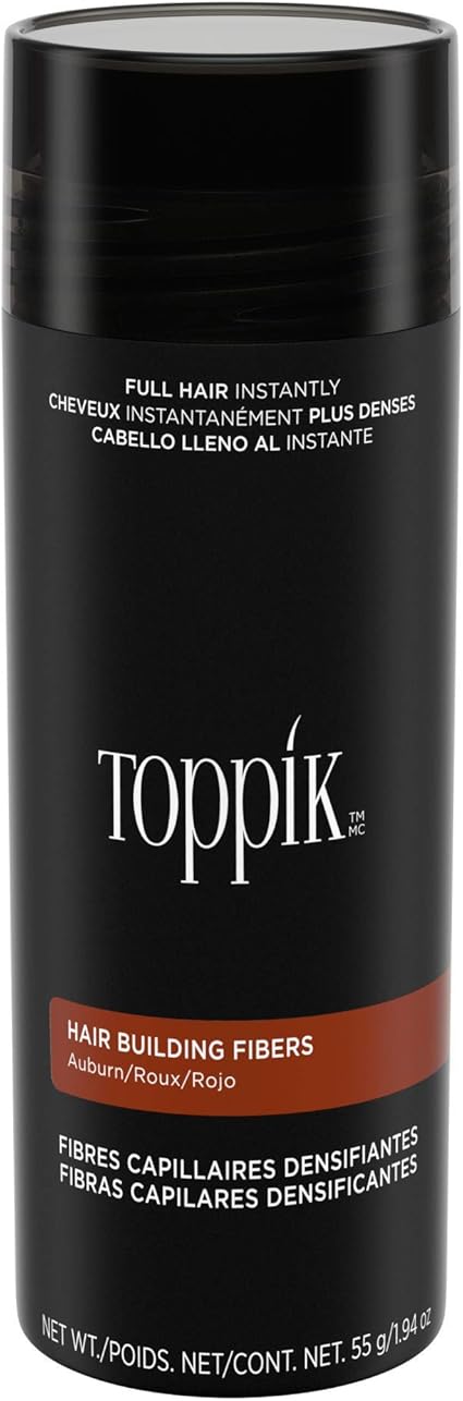 TOPPIK Hair Building Fibers, Auburn 55 g: Amazon.co.uk: Luxury Beauty