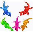 Amazon.com: 5Pack Super Stretch Sticky Dinosaur Mochi Squishy Toys,Soft ...