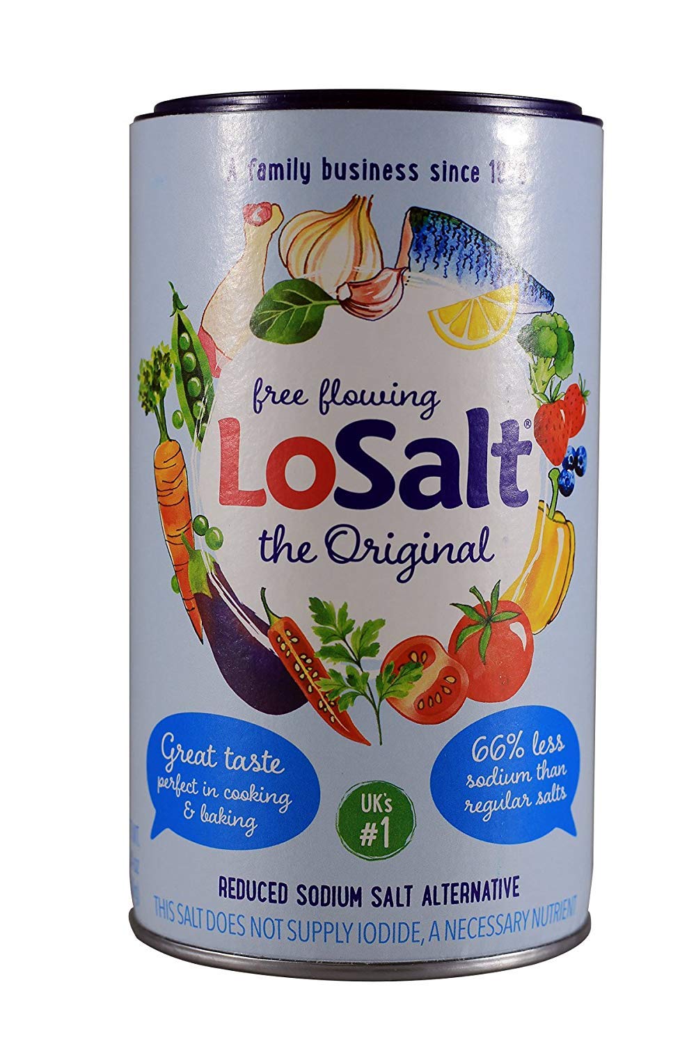 Amazon.com : The Original LoSalt, 12.4-Ounce (Pack of 3) : Salt ...