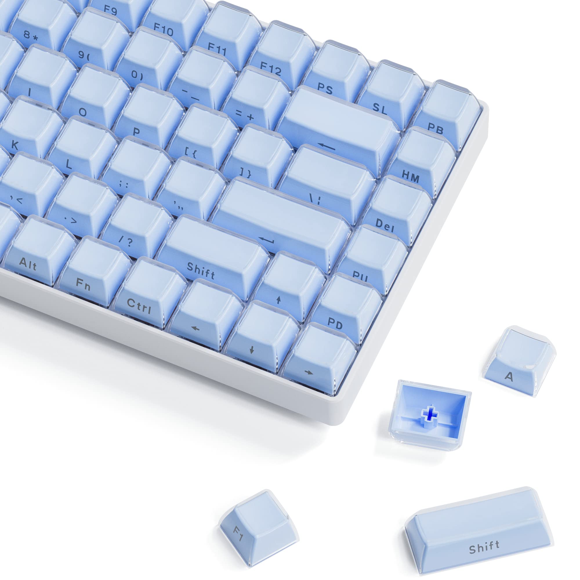Mua XVX Keycaps 75 Percent - Crystal Jelly Keycaps, Side Printed ...