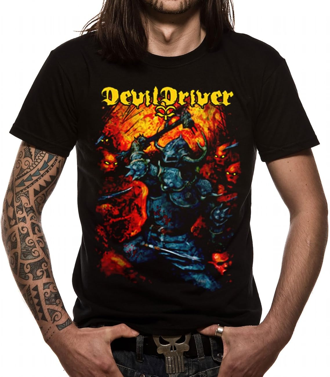 Devildriver Killing Mens T-Shirt: Amazon.co.uk: Clothing