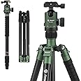 Amazon.com : Fotopro 68" Camera Tripod for DSLR, Heavy Duty Compact ...