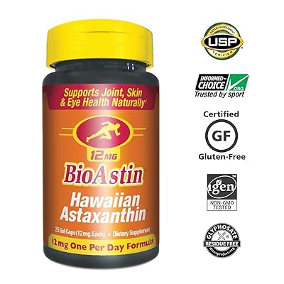 BioAstin Hawaiian Astaxanthin 12mg - Premium Nepal | Ubuy