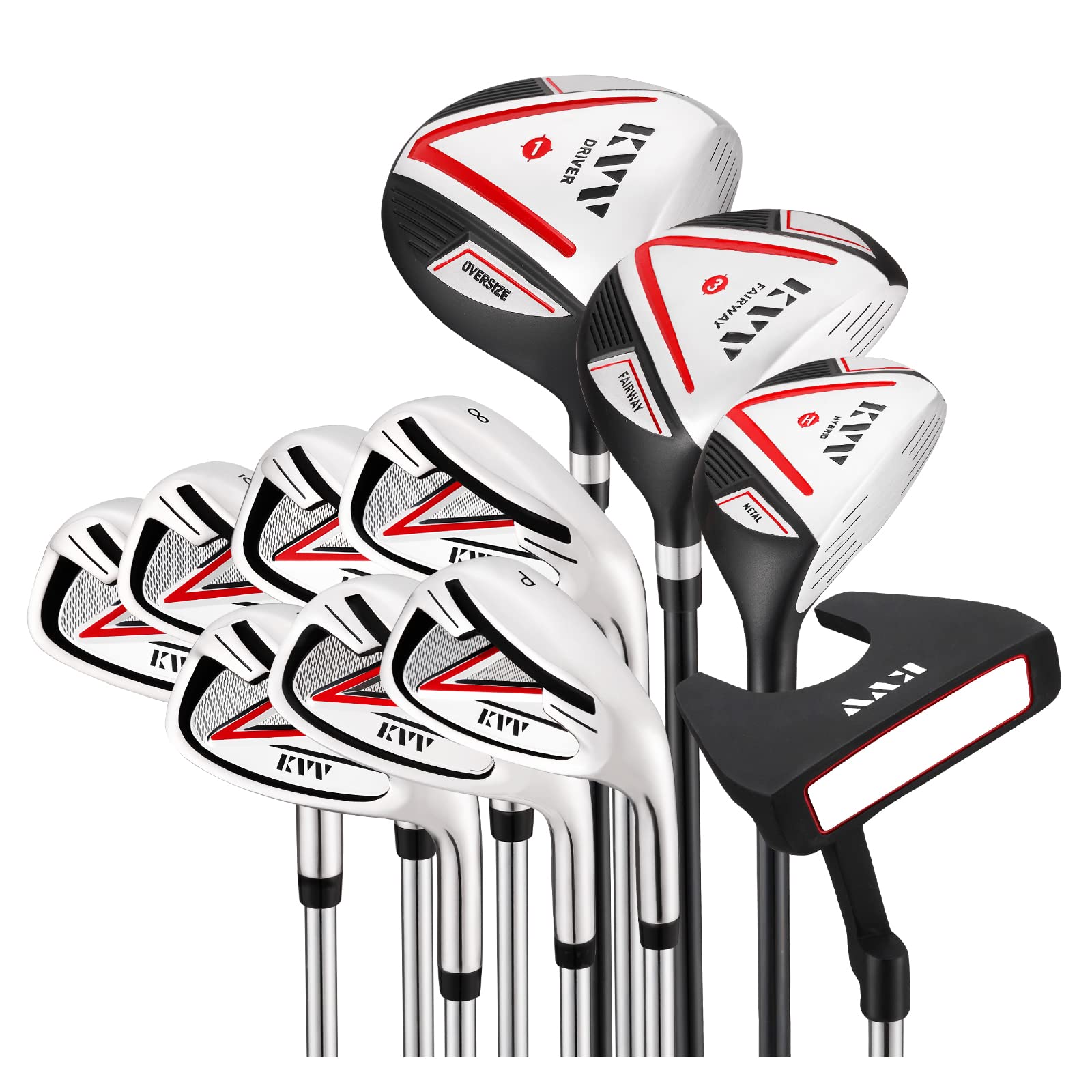 **NEW OPENED TO INSPECT** KVV Premium Golf Whole Set 11-Piece for Men ...