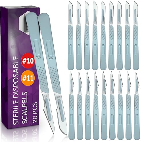 Scalpel 10 Dermaplaning Tool Disposable Scalpels 10 - Dermaplaning Tool ...